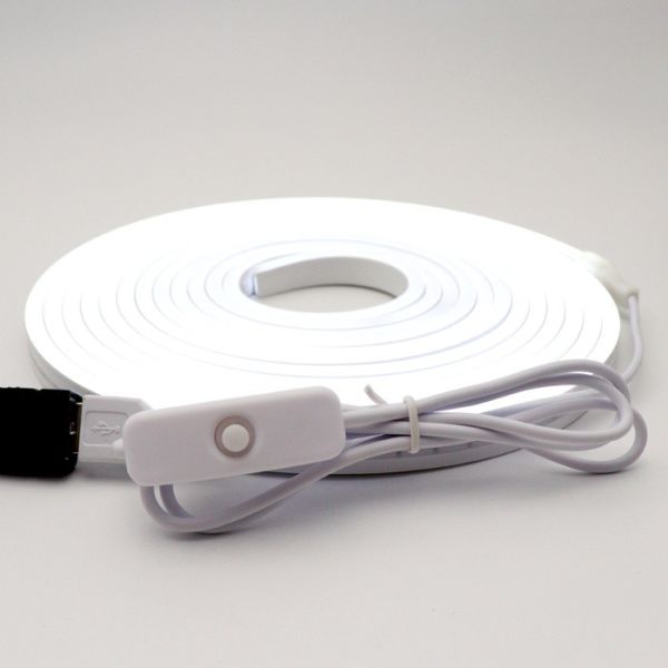 Quality Atmosphere Led Neon Usb 5v Outdoor Waterproof Single Color Flexible With Switch for sale