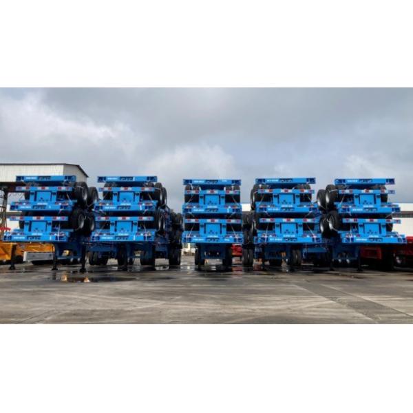 Quality CIMC 4-Axle Multifunctional Flatbed Trailer the Latest Design with Lock for for sale