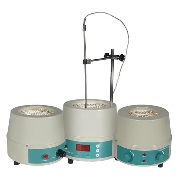 Quality Lab Glass Heating Machine 500ml Magnetic Stirring Heating Mantle Continuous for sale