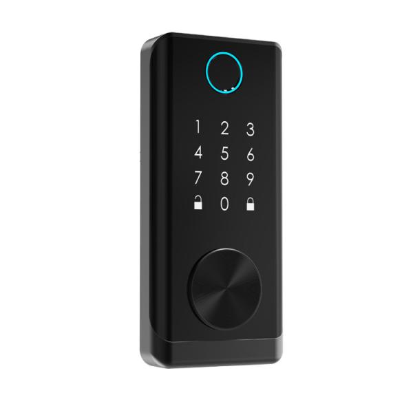 Quality Biometric Fingerprint Door Lock Capacitive Sensor Smart Keyless BLE APP Lock for sale