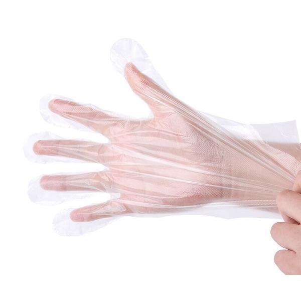 Quality Transparent Disposable Food Safe Gloves Customized Thickness And Exclusive for sale