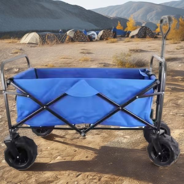 Quality Convenient Collapsible Beach Wagon Multi Functional For Outdoor Activities for sale
