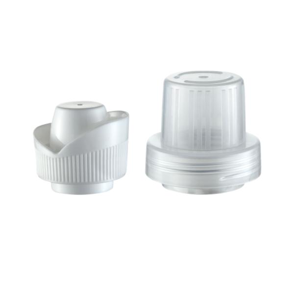 Quality Customized Logo 38mm 48mm PP Plastic Laundry Detergent Cap for Cleaning Bottle for sale