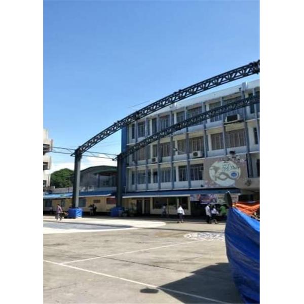 Quality Philippines Steel Basketball court Shed, Metal Buildings Flexible Design for sale