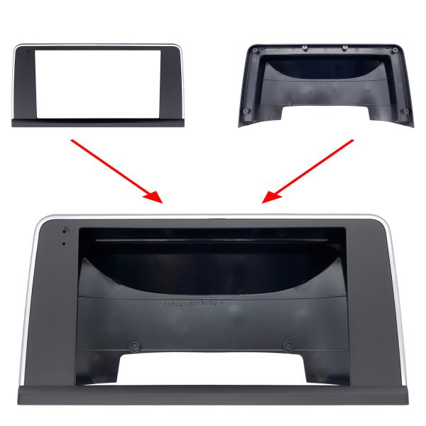 Quality 9 Inch BMW Android Head Unit GPS Navigation Comparison of Before and After for sale