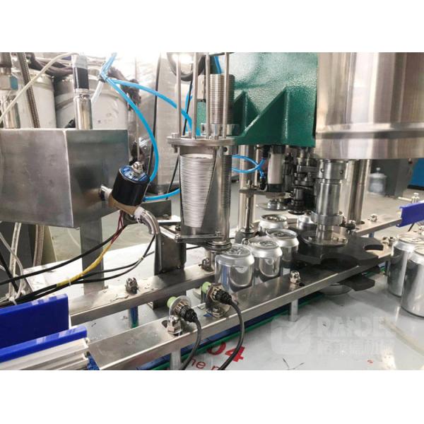 Quality Equal Pressure 750ml Soda Can Filling Machine hygienic safety for sale