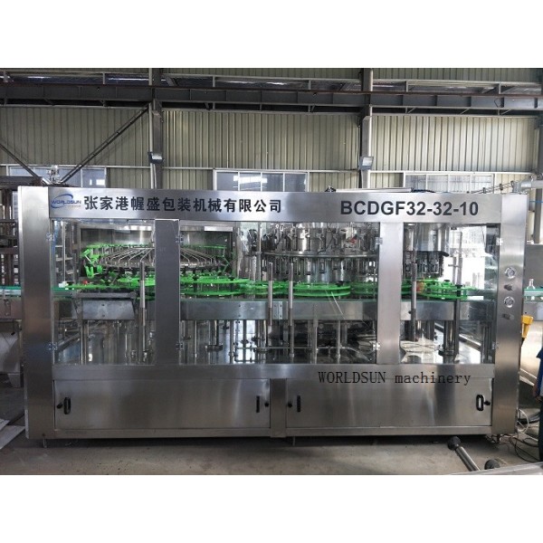 Quality 12000BPH Soda Water Filling Machine automatic aerated soda water filling machine stainless steel for sale