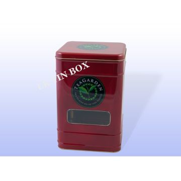 Quality Rectangular Printed Candy Tin Can Empty Tin Containers Food and Gift Packaging for sale