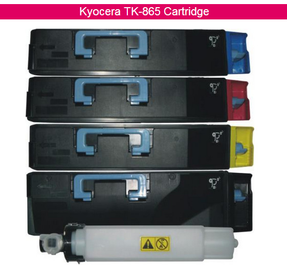 Quality Kyocera Taskalfa Toner 250CI Rainbow Set TK865 12000 Page Yield for sale