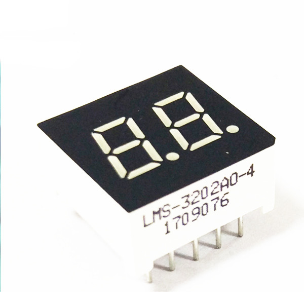 Quality Seven Segment 2 Digit LED Number Display 0.3 inch Orange Color for sale