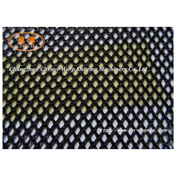 Quality Industrial Polyester Fibre Net Bag Machine For Car Black Elastic Mesh Making for sale