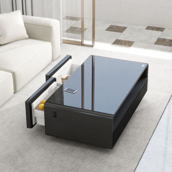 Quality Coffee Table with Frozen Storage Drawers and Wireless Charging PRIMST Smart for sale