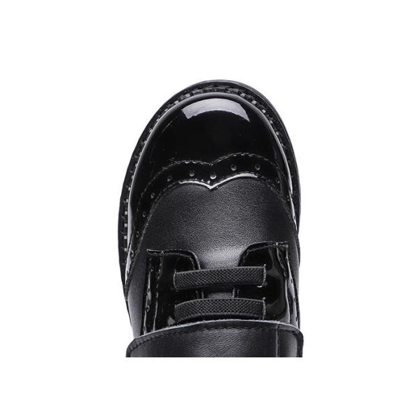 Quality School Uniform Soft Microfiber Toddler Dress Shoes for sale