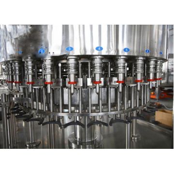 Quality 18 Rinsing head Monoblock Aseptic Bottle Filling Machine for sale