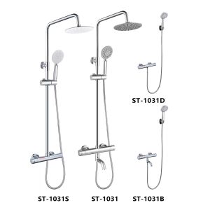Quality Thermostatic Shower Faucets, Full Set EN817 1.6MPA for sale