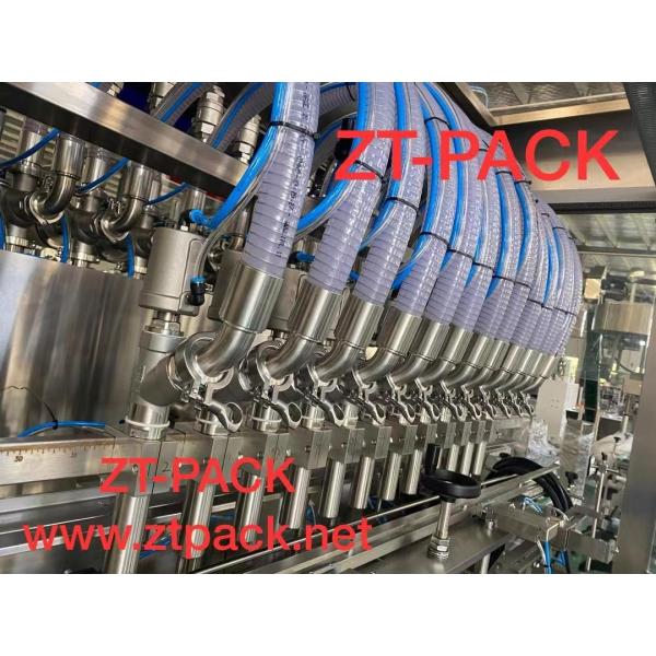 Quality 5l Cleaner Servo Based Liquid Filling Machine Ss316 Liquid Bottling Machine for sale