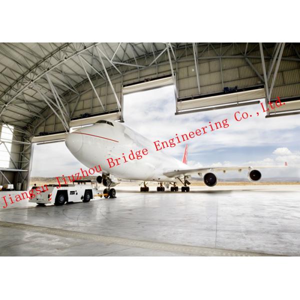 Quality Hot Galvanized Steel Metal Building Structures , Shed Aircraft Hangar Buildings for sale
