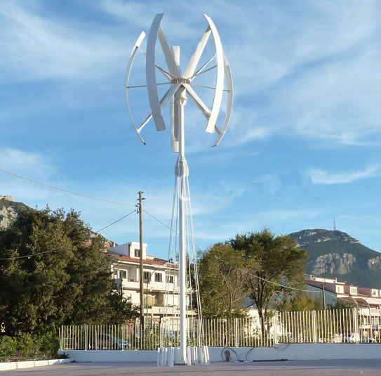 Quality Small Vertical Axis Wind Turbine Generator for home use off-grid system for sale