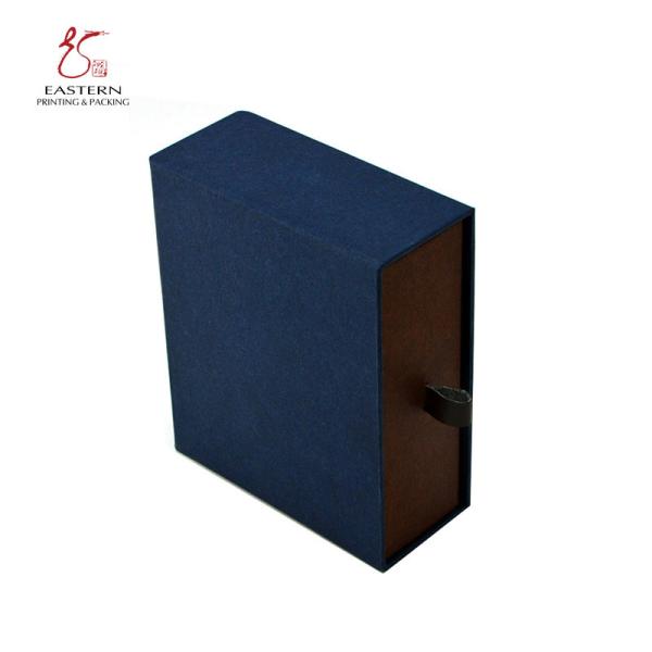 Quality Elegant Design Drawer Type 15cm Width Printed Cardboard Boxes 120gsm Art Paper for sale