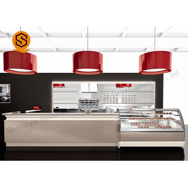 Quality Cash Register Solid Surface Bar Counter With Pure Acrylic Material for sale