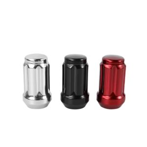 china Multi-Color Spline Drive Wheel Lug Nuts | Chrome/Black/Red Tuner Lug Nuts for