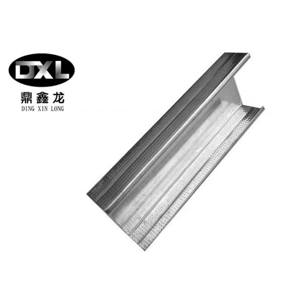 Quality Flame Retardant Galvanized Steel Studs , Galvanised Steel C Channel Shockproof for sale