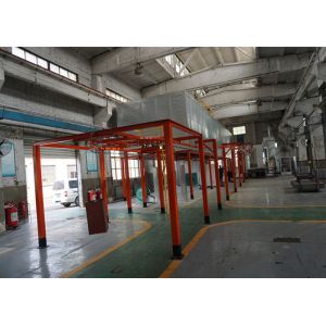Quality Adjustable Speed Industrial Automatic Powder Coating Plant 380V Customized for sale