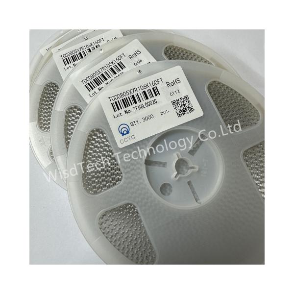 Quality Ceramic Capacitors TCC0805X7R104K500D Multilayer chip ceramic capacitors CCTC for sale
