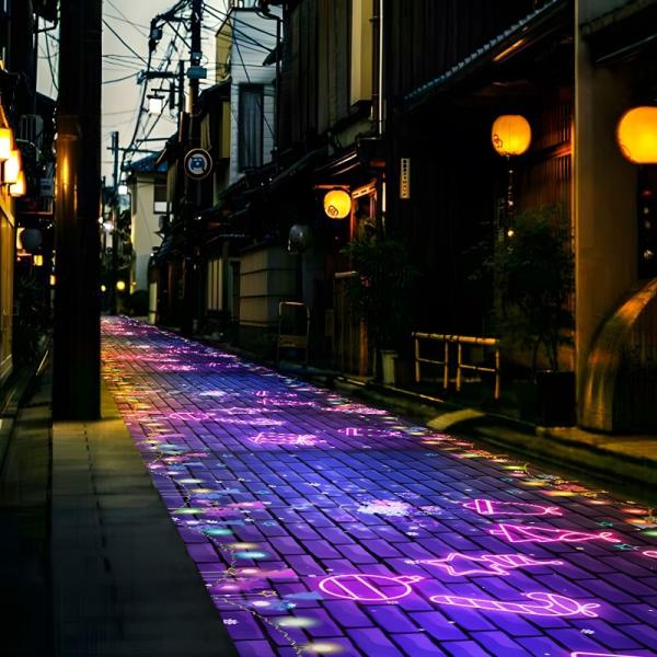 Quality Waterproof Floor Interactive Projection System 5000Lm For Outdoor for sale