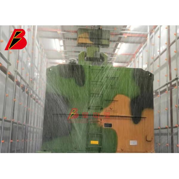 Quality BZB Big Shower Raining Test Booth For Military Vehicle for sale