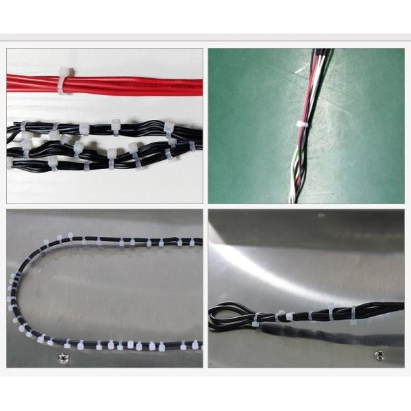 Quality Self Locking Nylon Cable Ties Machine 60mm To 120mm Tie Length for sale