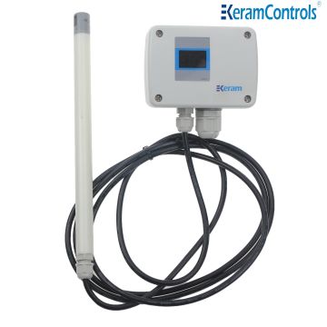 Quality Cable 0-10V Air Velocity Transmitter IP65 16-24V for sale