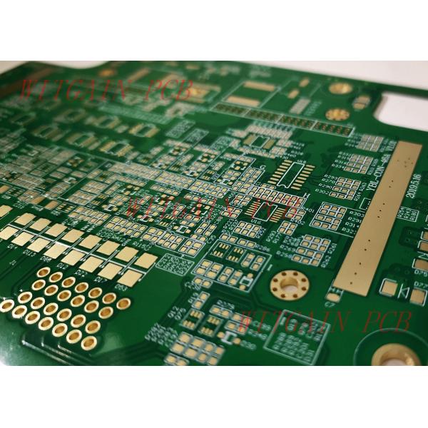 Quality 8 Layer Rigid Flex Printed Circuit Boards 1.6MM Green Solder Mask Immersion Gold for sale