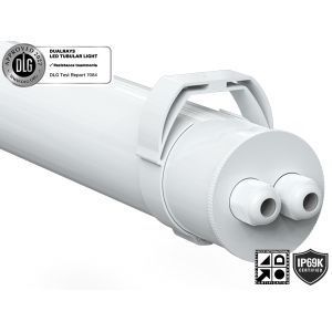 Quality IP69K IP66 TB7 Super LED Tubular Light with DIP Switchable Power/3CCT/3-phase for sale