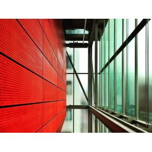 Quality Residential Office Wall Perforated Acoustic Panel Wood Wall 18mm for sale