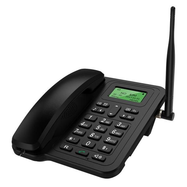Quality Hand Free GSM SIM Card Wireless Landline Phone SMS Message for sale