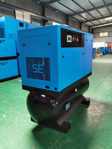 Quality Small laser cutter Screw Compressor Energy-Saving Permanent Magnet Frequency for sale