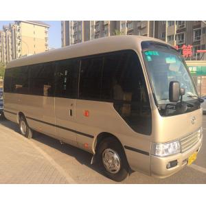 Quality 100% Original Used Toyota Coaster , Japanese Used Buses With 23 Seats for sale