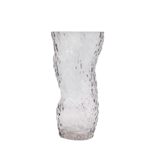 Quality Tree Stump Shaped Customize Color Decorative Glass Vase for sale