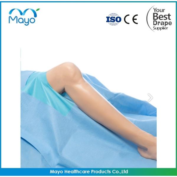 Quality OEM Nonwoven Lower Extremity Drape Sterile Drape With Hole for sale