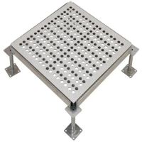 Quality Ventilated Air Flowing Raf Raised Access Floor Sound Resistance for sale