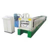 Quality Waterproof Gutter Roll Forming Machine / Gutter Making Machine With Punch Hole for sale
