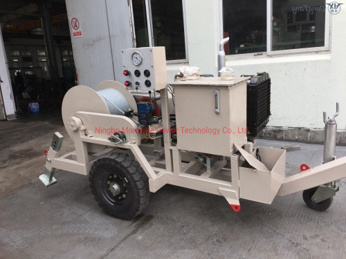 Quality Bullwheel Underground Hydraulic Cable Puller 2000 Rpm Heavy Duty for sale