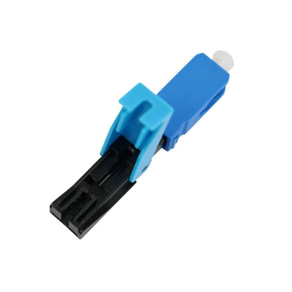 Quality Alligator clip, push-pull ring, SM, 50mm, for drop cable, vertical input, SC/UPC for sale