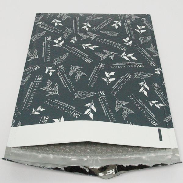 Quality Custom Printed Eco Plastic Bubble Mailer Full Color 3mm Thick 20cm Width for sale
