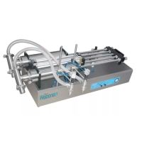 Quality Small Semi Automatic Filling Machine Water Seay Operation for sale