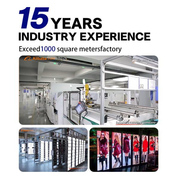 Quality P1.86 P2 P2.5 Full Color Indoor LED Poster Display Advertising Led Poster Screen for sale