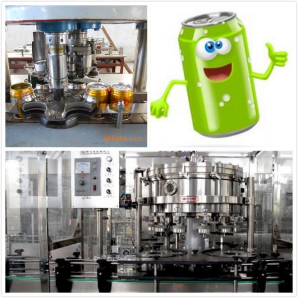 Quality 40 Heads 24000CPH Aluminum Can Filling Machine 9.7KW Tin Filling Machine for sale