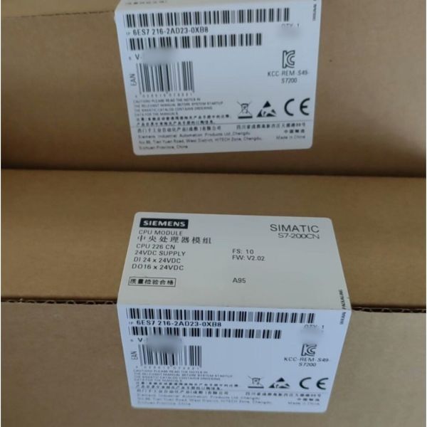 Quality SIEMENS SIMATIC S7-200 PLC 6ES7216-2AD23-0XB8 CPU 226 DC/DC/DC 24 Inputs/16 for sale