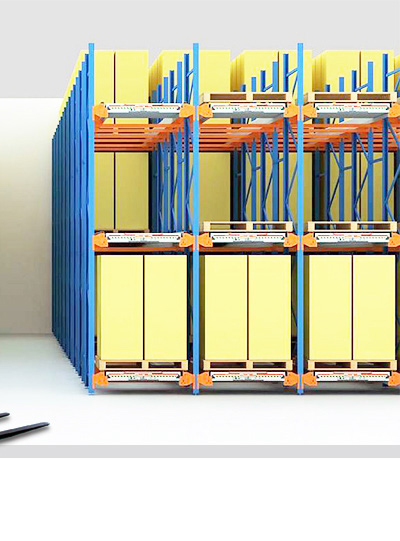 Radio Shuttle Rack Cart And Forklift (AGV) System Fully Automated Fifo ...